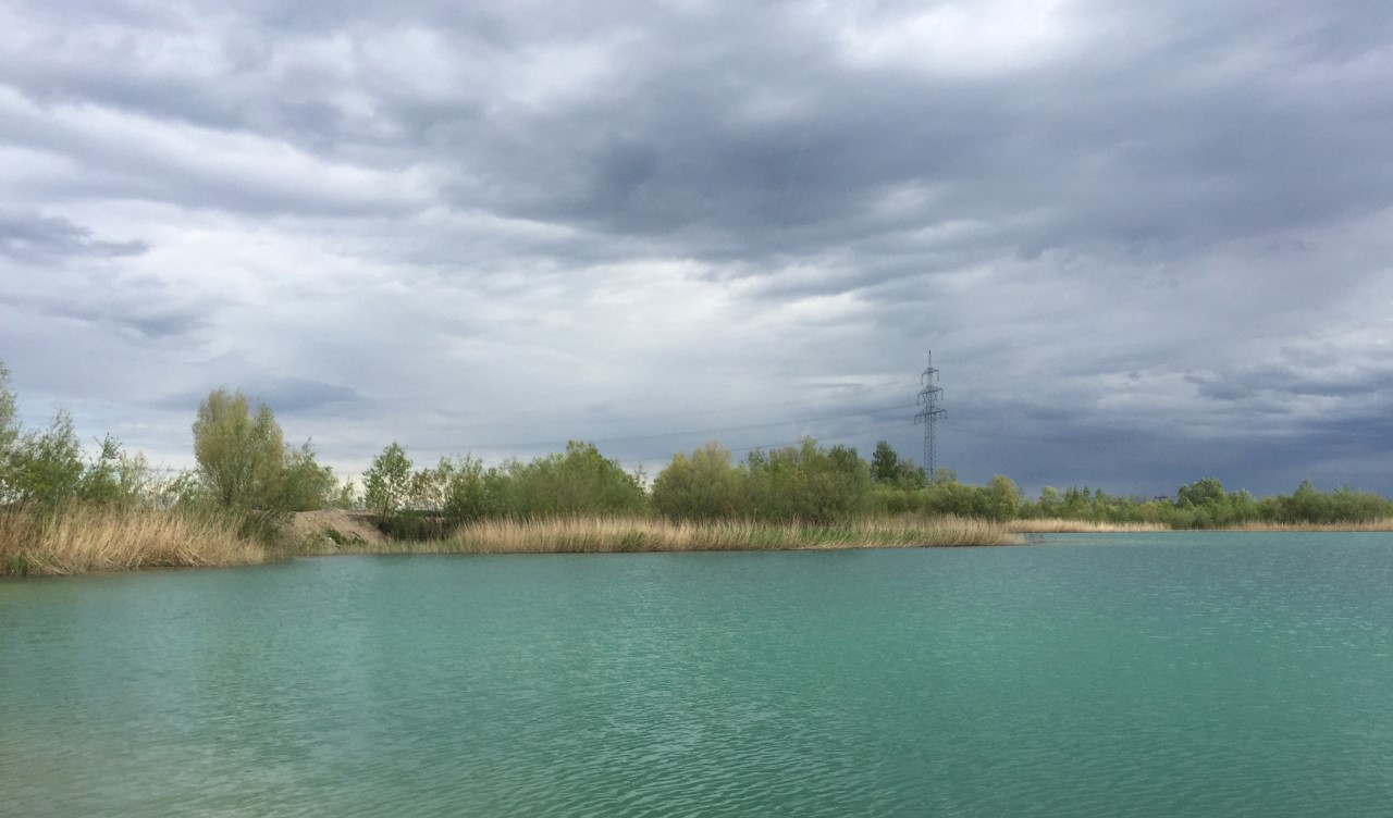 Angeln am Hollener See auch genannt Baggersee Eching II
